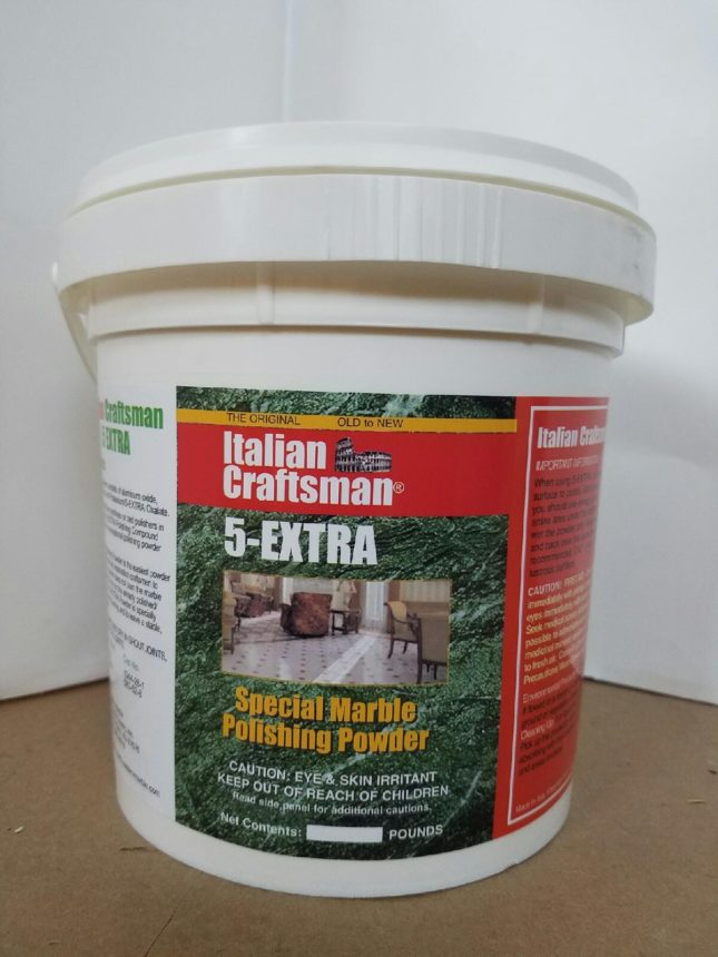 ITALIAN CRAFTSMAN 5X POLISHING POWDER - Eastern Marble & Granite Supply