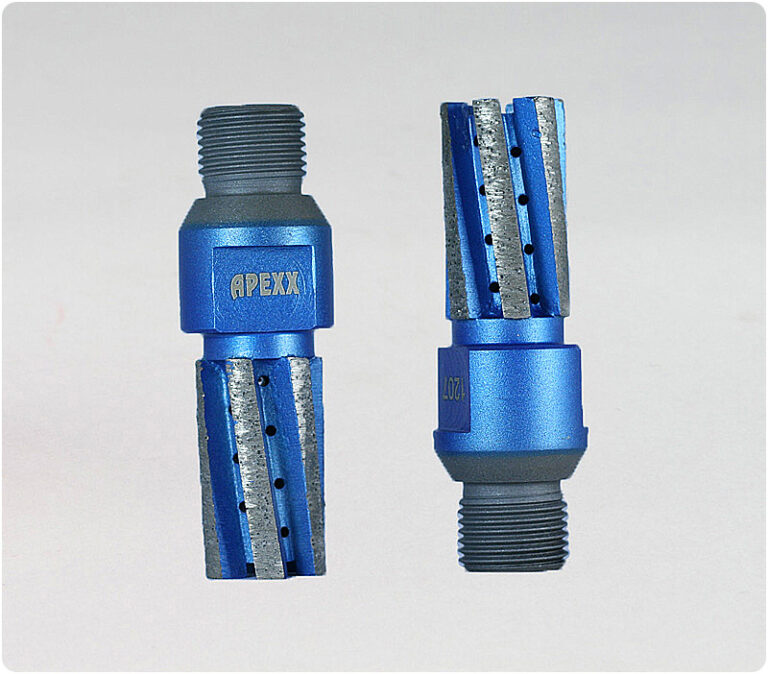 Apexx Blue CNC Finger Bits for Quartzite - Eastern Marble & Granite Supply